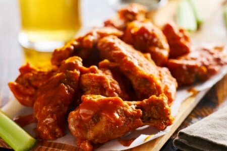 Mango Habanero Wingstop Wings Recipe - Eating Happiness